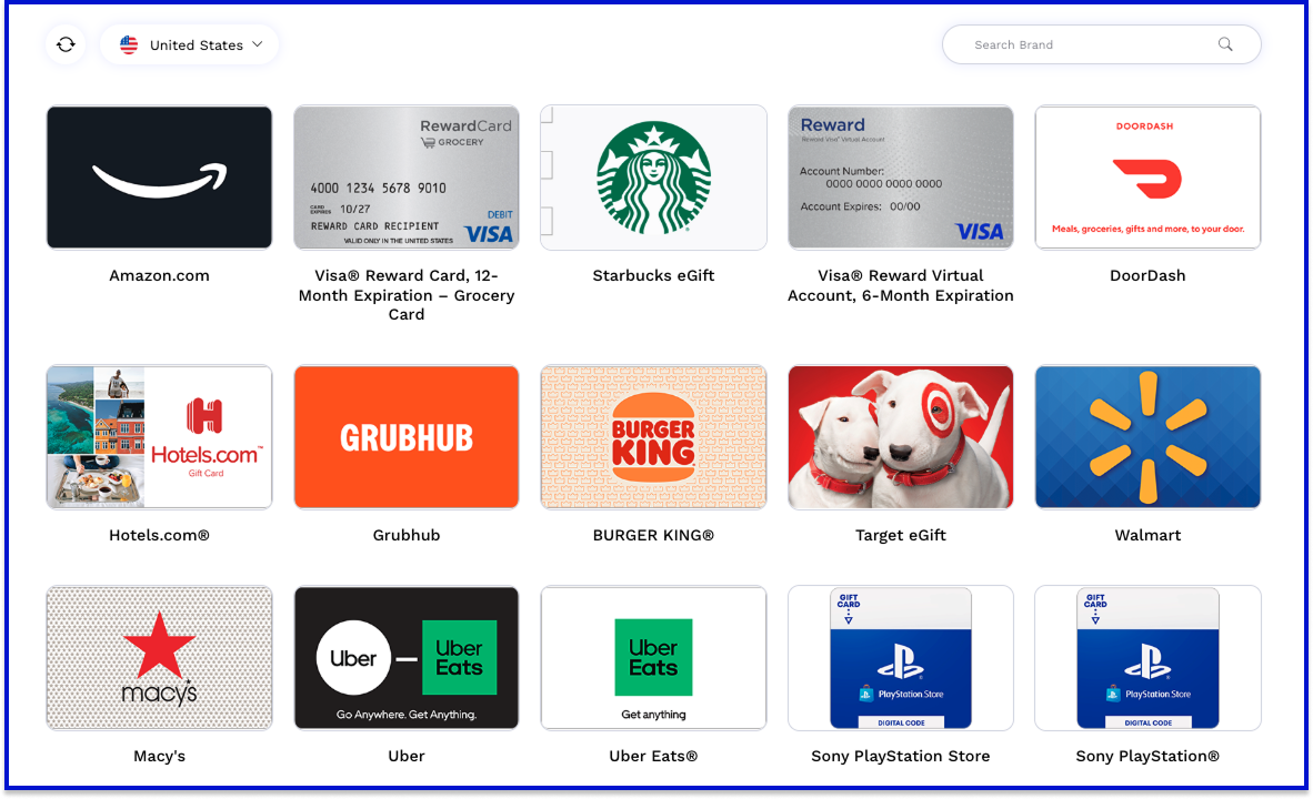 Digital Gift Card Platform: Send eGift Cards Online Instantly